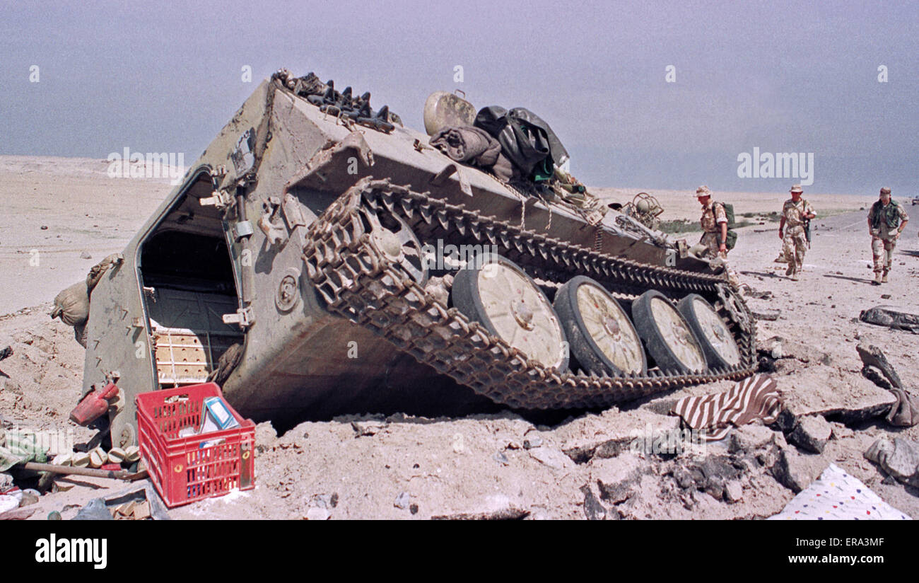 Gulf war british army 1991 hi-res stock photography and images - Alamy