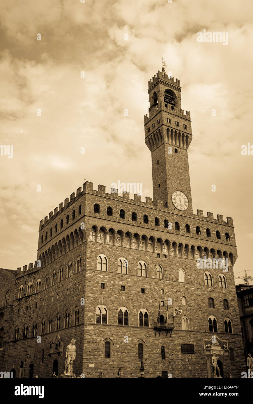 The main landmark of Florence. This massive, Romanesque, fortress ...