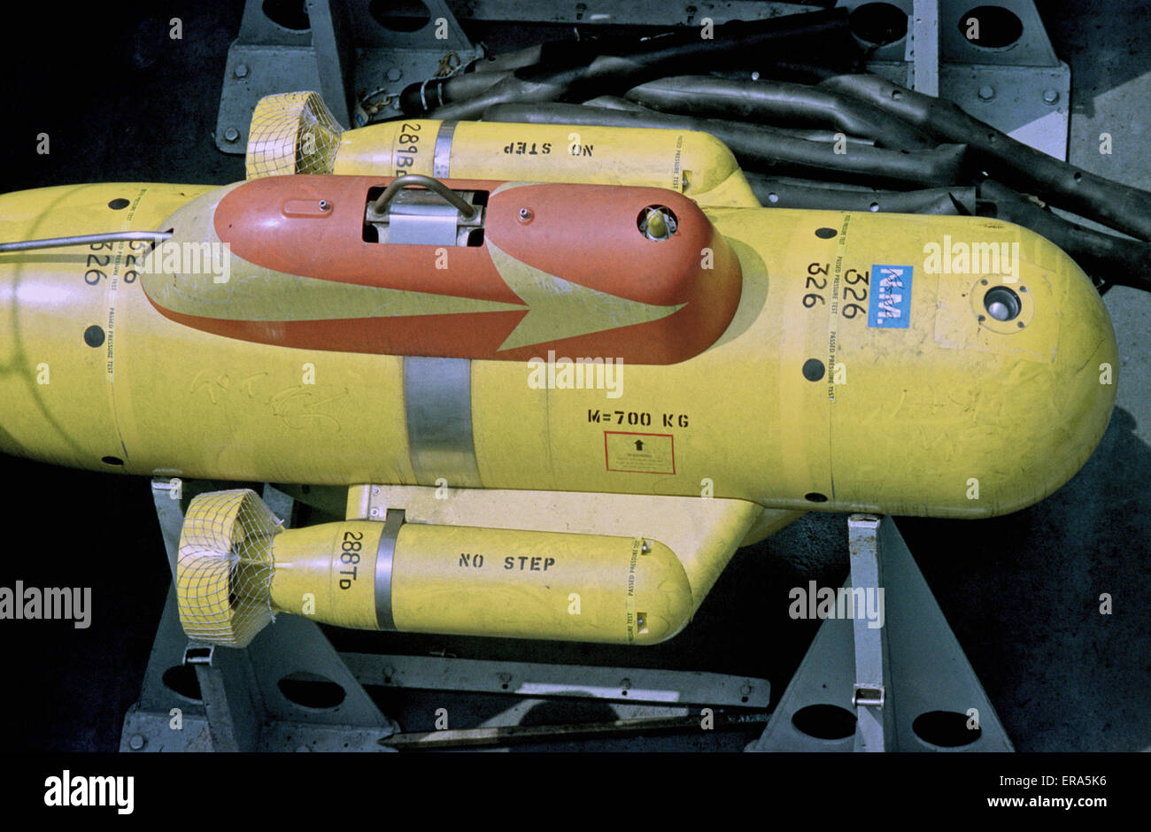 20th March 1991 A Royal Navy Remote Controlled Mine Clearance Submarine ...