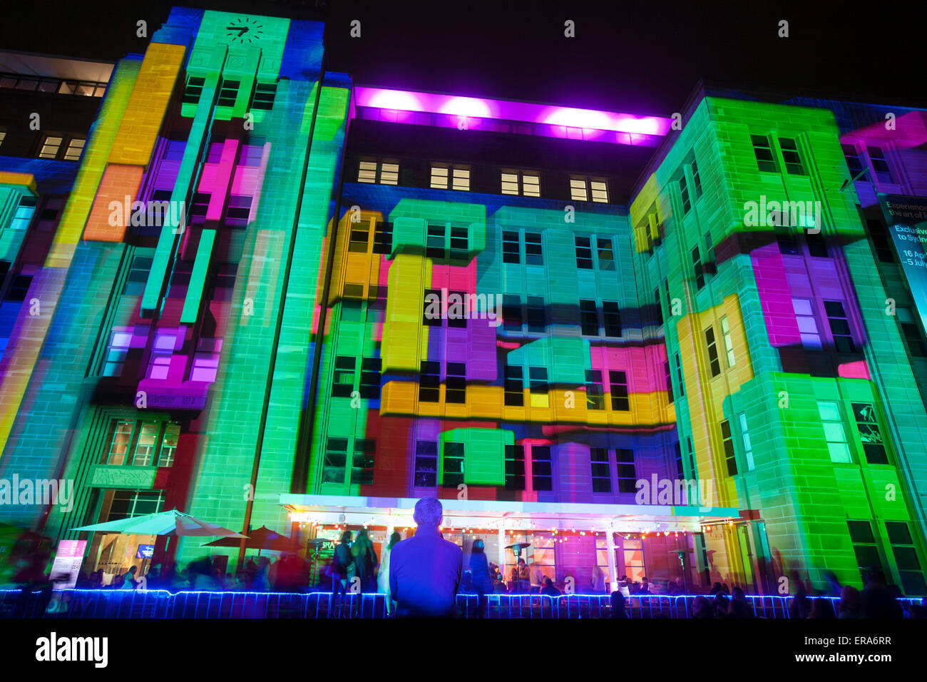 Projection mapping light show hi-res stock photography and images - Alamy