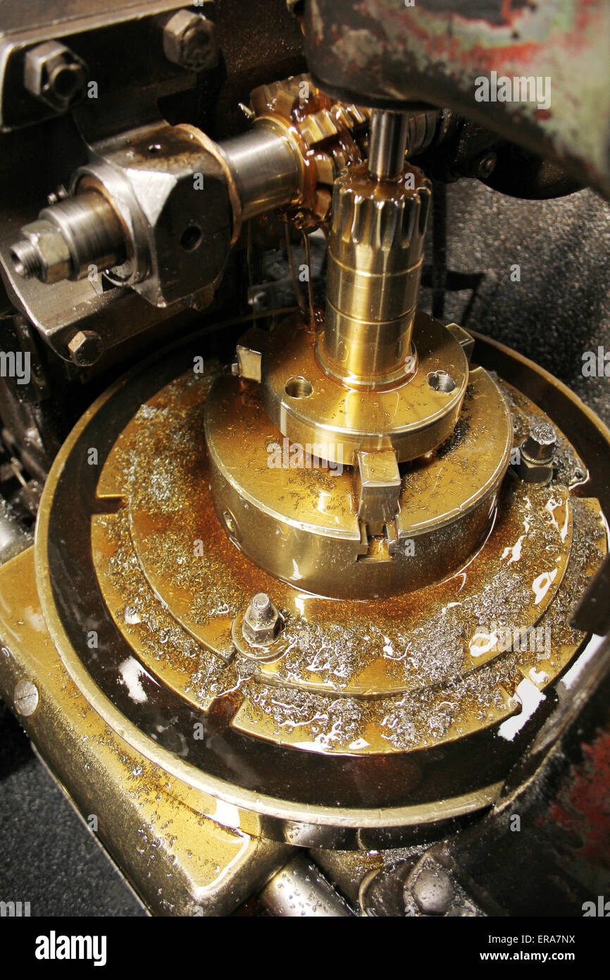 Lathe components hi-res stock photography and images - Alamy