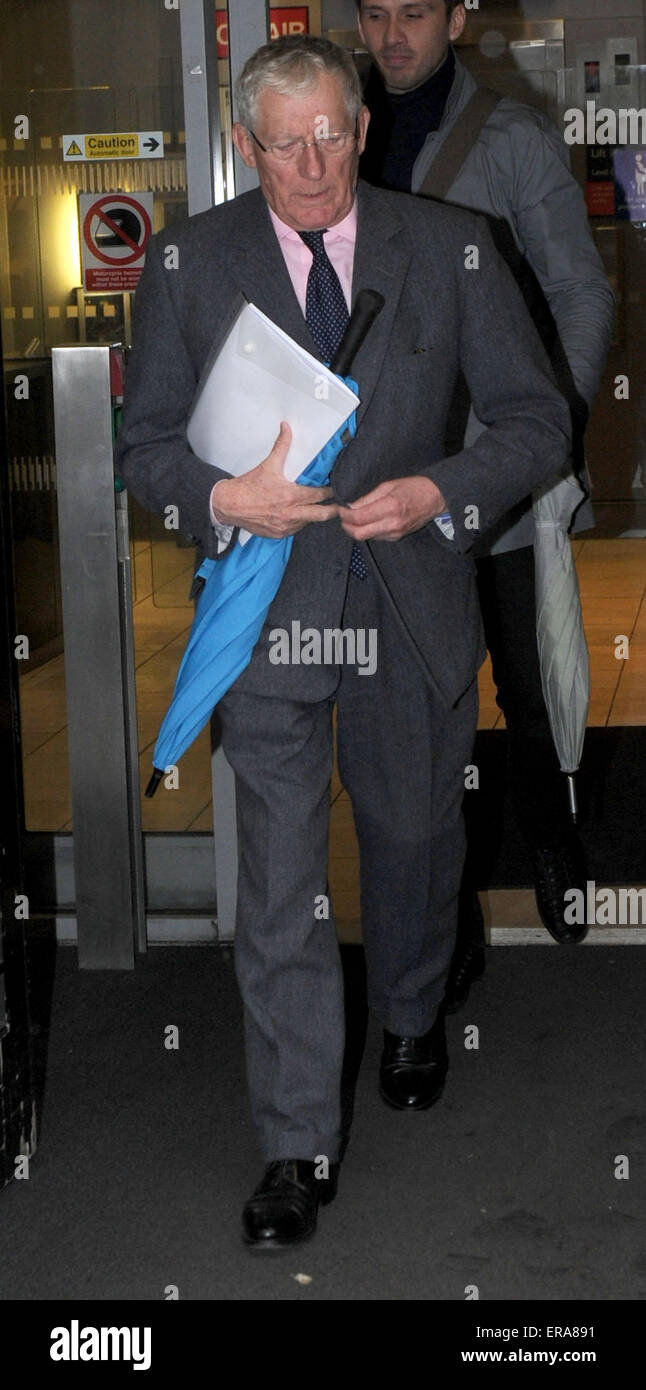 Nick Hewer at BBC Studios Featuring: Nick Hewer Where: London, United ...
