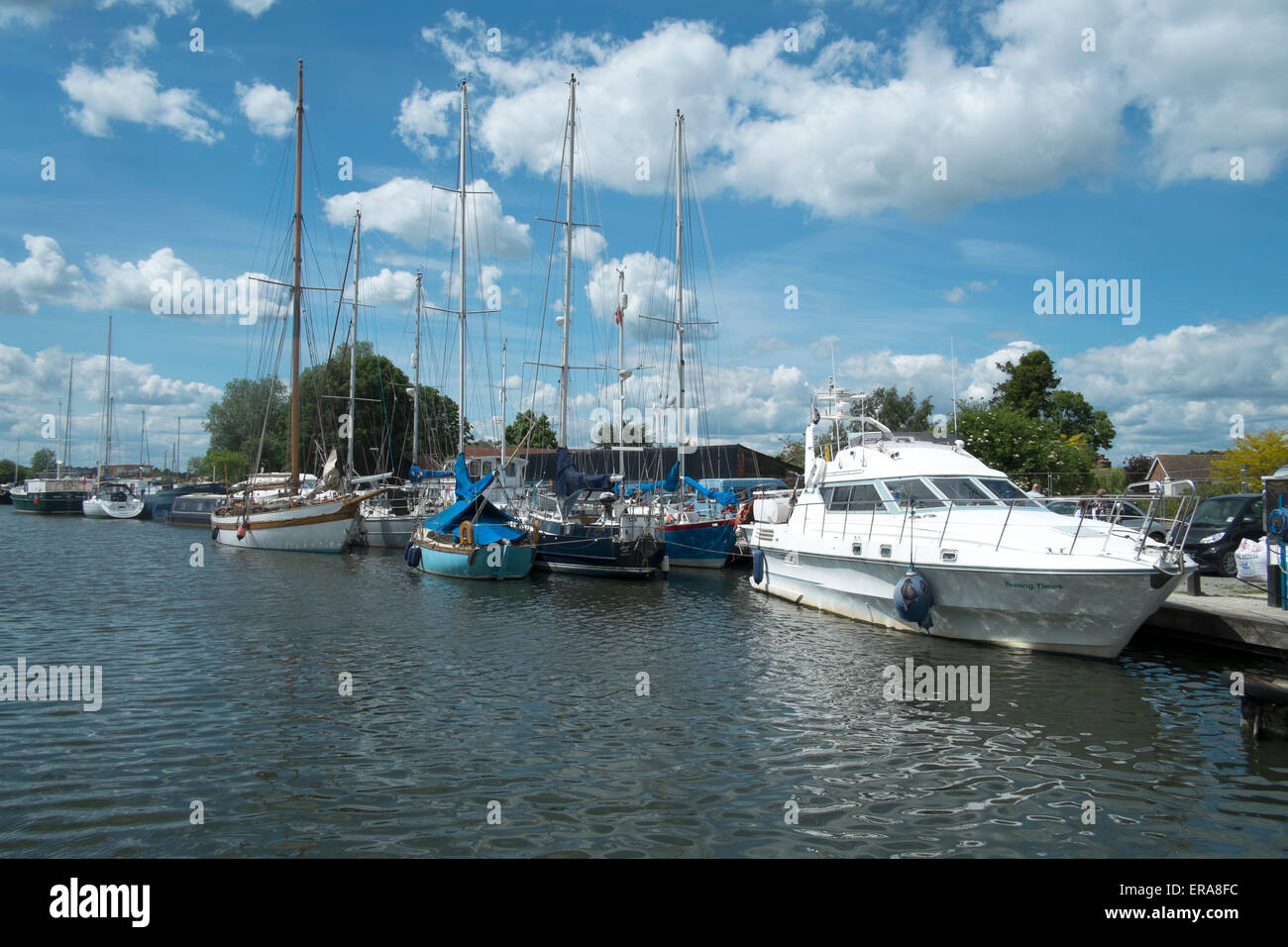 Heybridge Basin Maldon Eseex Stock Photo - Alamy