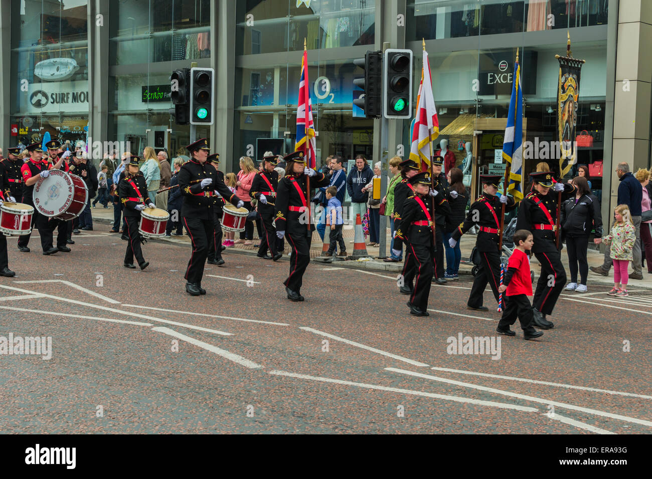 Accordion band northern ireland hi-res stock photography and images - Alamy