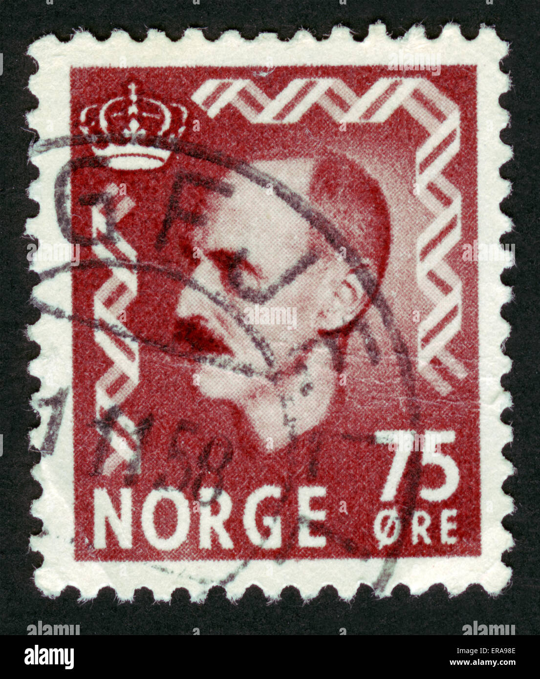 Norway stamp post mark hi-res stock photography and images - Alamy