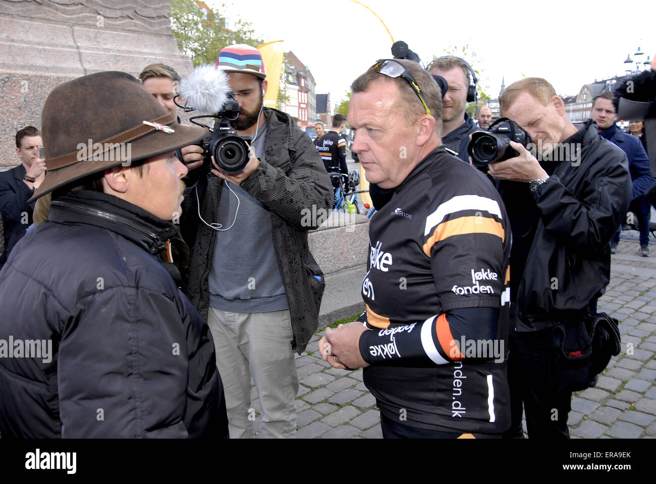 Copenhagen, Denmark. 30th May, 2015. Lars Lokke Rasmussen former Prime ...