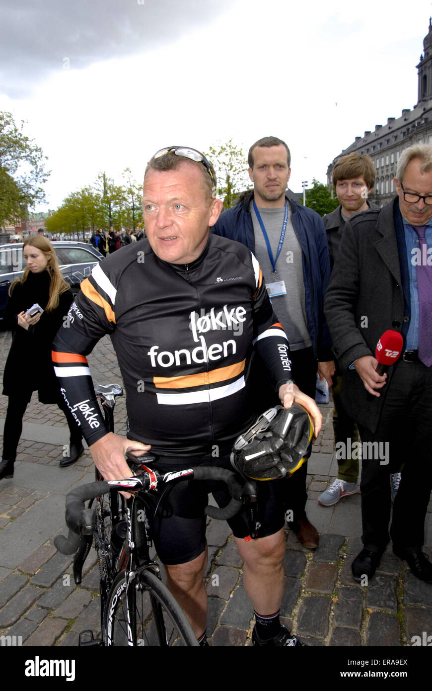 Copenhagen, Denmark. 30th May, 2015. Lars Lokke Rasmussen former Prime ...