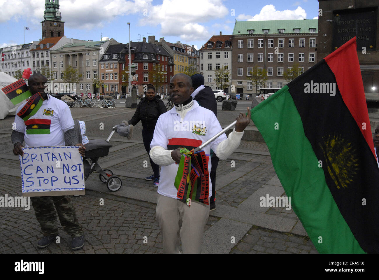 Copenhagen, Denmark. 30th May, 2015. Nigerian rally in Copenhagen.A ...