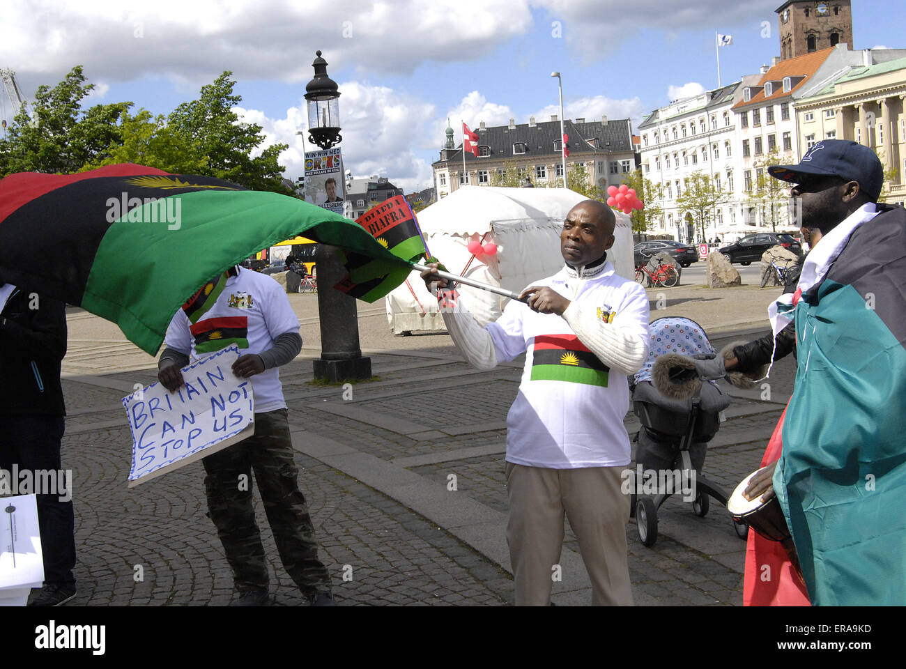 Copenhagen, Denmark. 30th May, 2015. Nigerian rally in Copenhagen.A ...