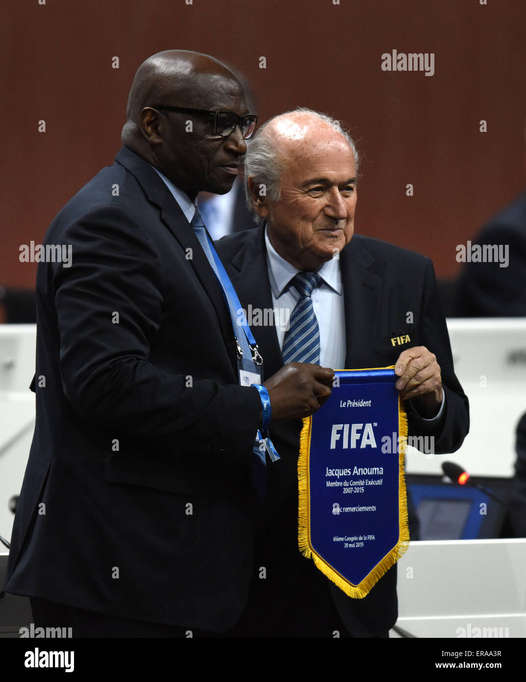 Zurich, Switzerland. 29th May, 2015. Head of the FIFA Task Force ...