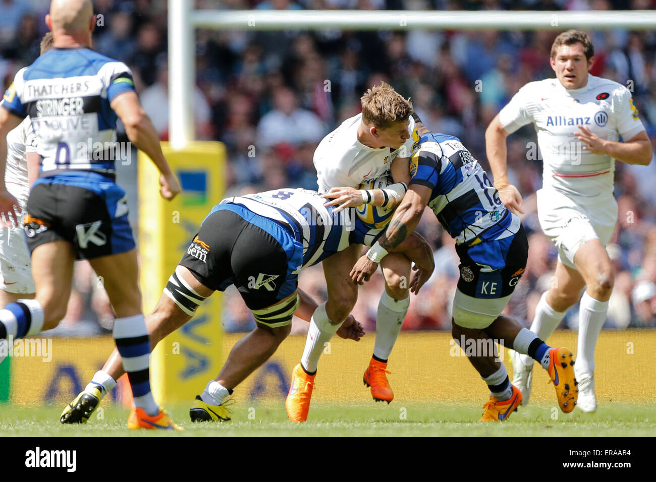 Saracens david strettle hi-res stock photography and images - Alamy