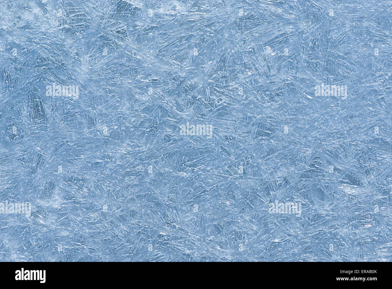 Abstract natural background - ice pattern on a water surface Stock ...