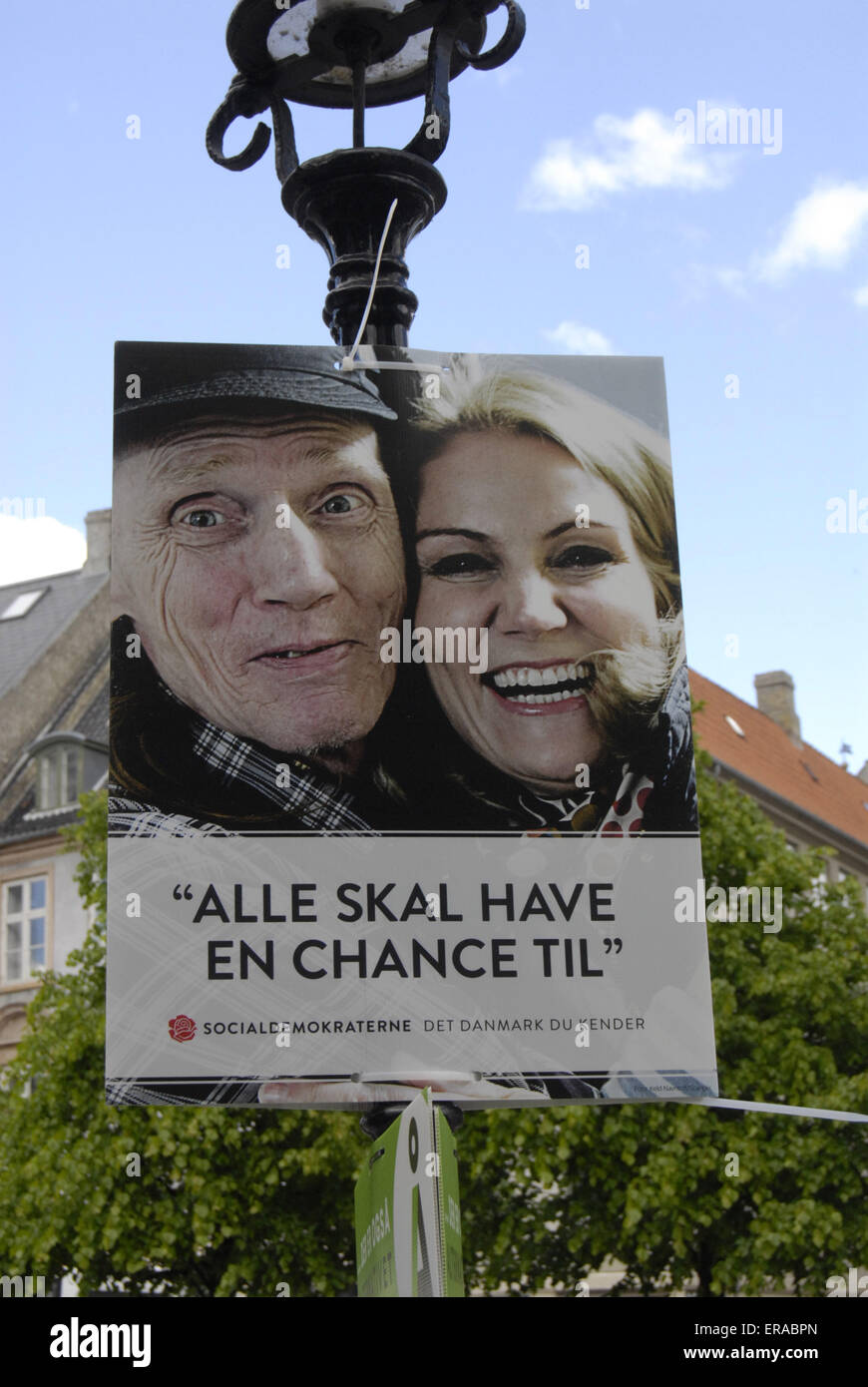 Copenhagen, Denmark. 30th May, 2015. Parliamentary election posters on ...