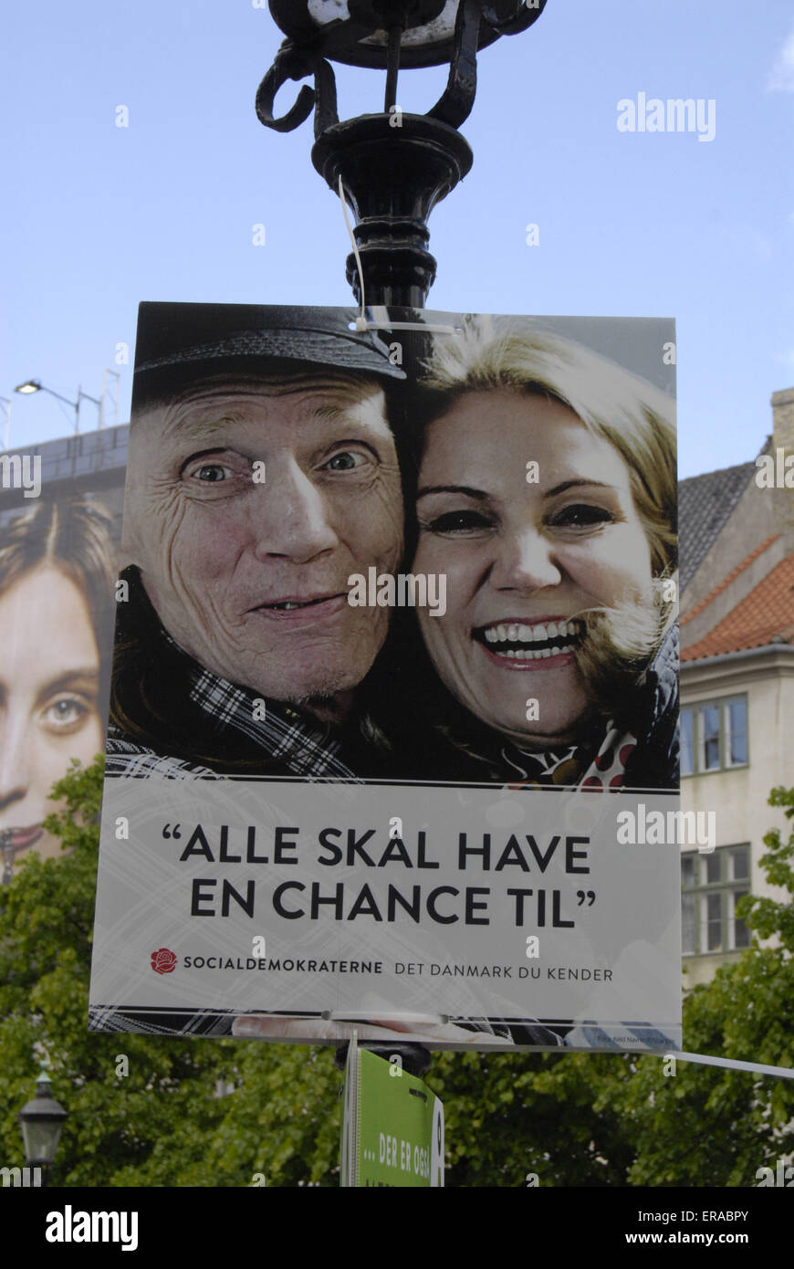 Copenhagen, Denmark. 30th May, 2015. Parliamentary election posters on ...