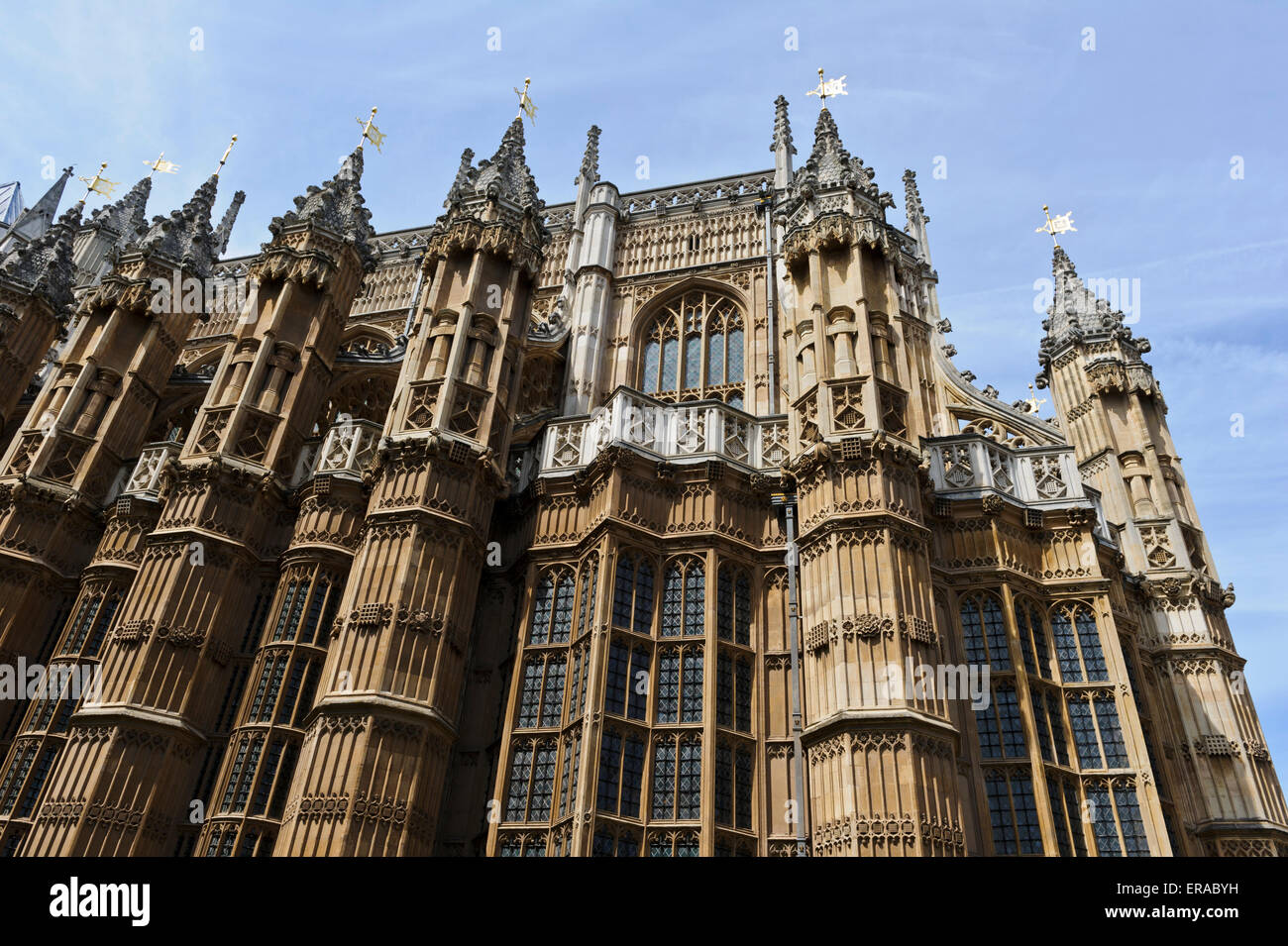 The Westminster Abbey building, London, England, United Kingdom Stock ...