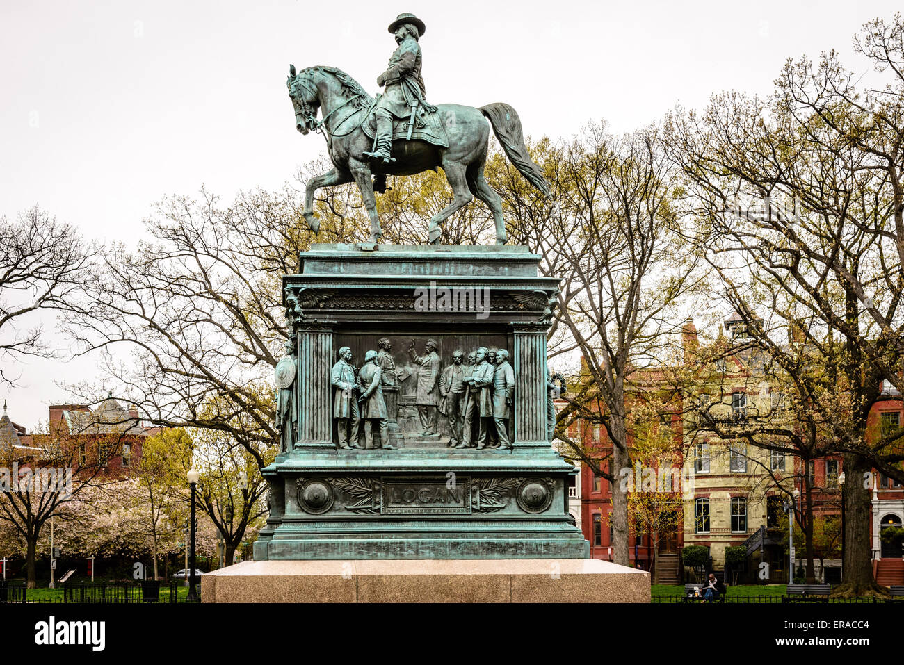 Major General John A. Logan Memorial, Logan Circle, 13th Street NE ...