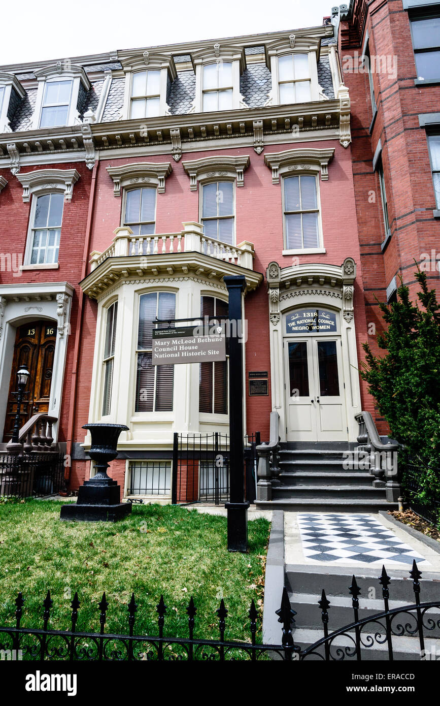 Mary McLeod Bethune Council House, 1318 Vermont Avenue NW, Washington ...