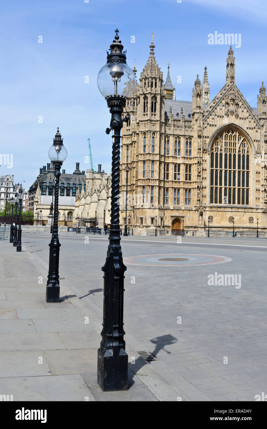 The Gothic style building of Palace of Westminster, London, England ...