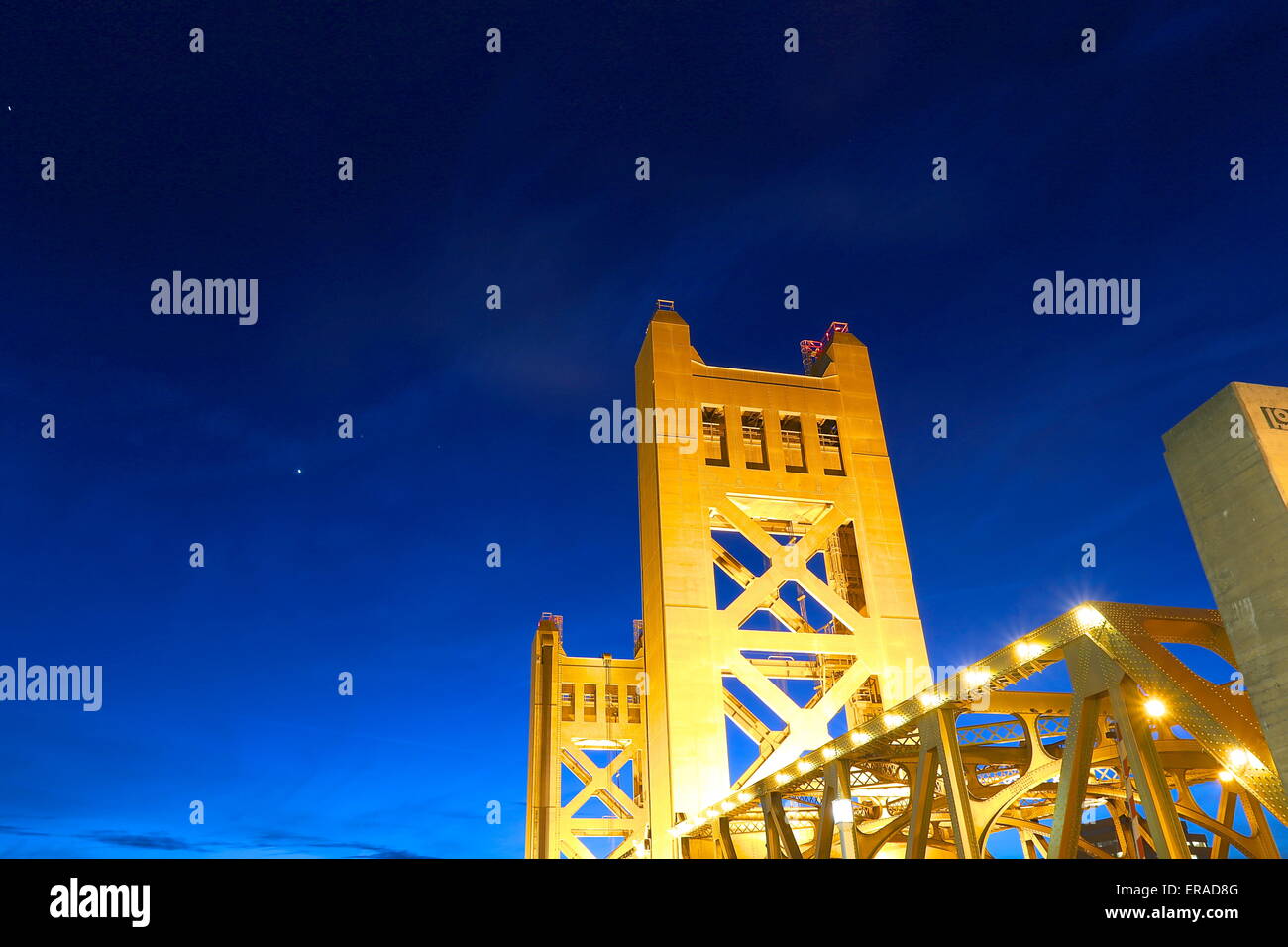 Tower Bridge Sacramento Stock Photo - Alamy