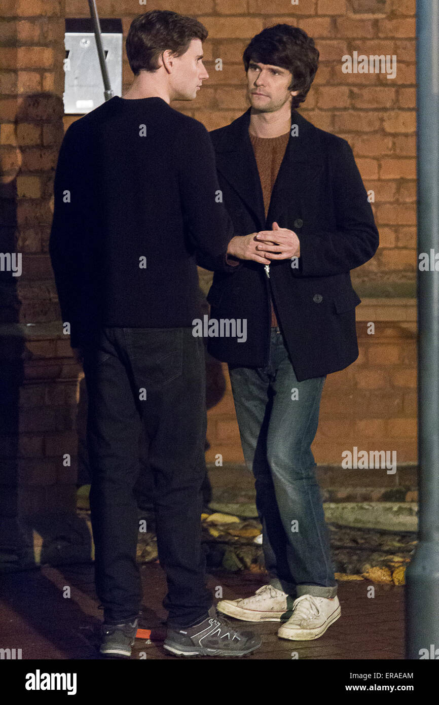 Ben Whishaw And Edward Holcroft Spotted Filming Night Scenes For London Spy In Vauxhall