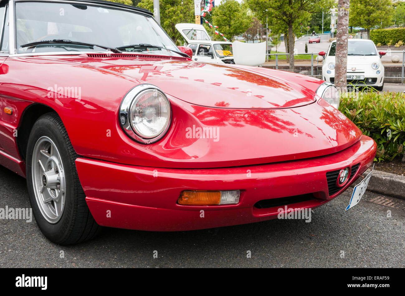 Classic alfa romeo spider sports hi-res stock photography and images ...