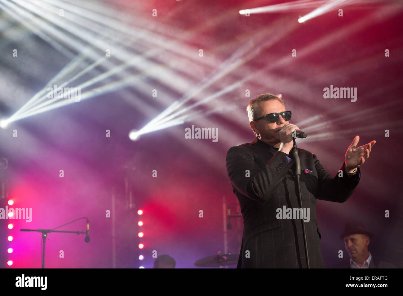 Madness Lead Singer Graham Suggs High Resolution Stock Photography and ...