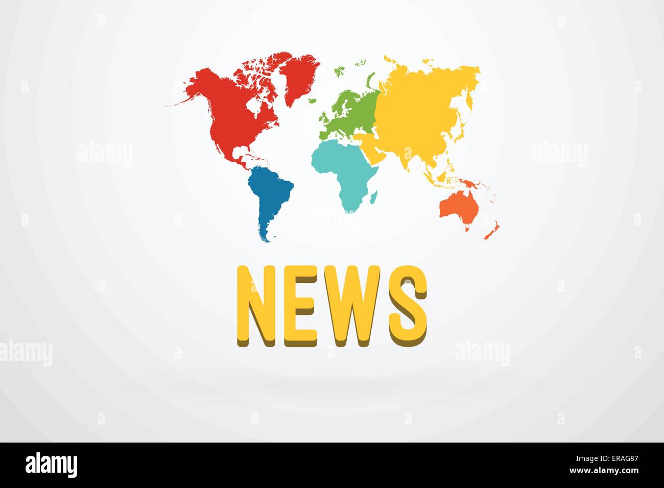 World Map Latest News Vector Stock Vector Image & Art - Alamy