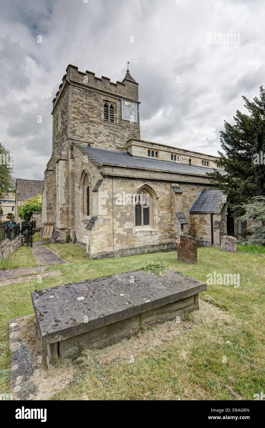 St Cross Church Oxford Stock Photo - Alamy
