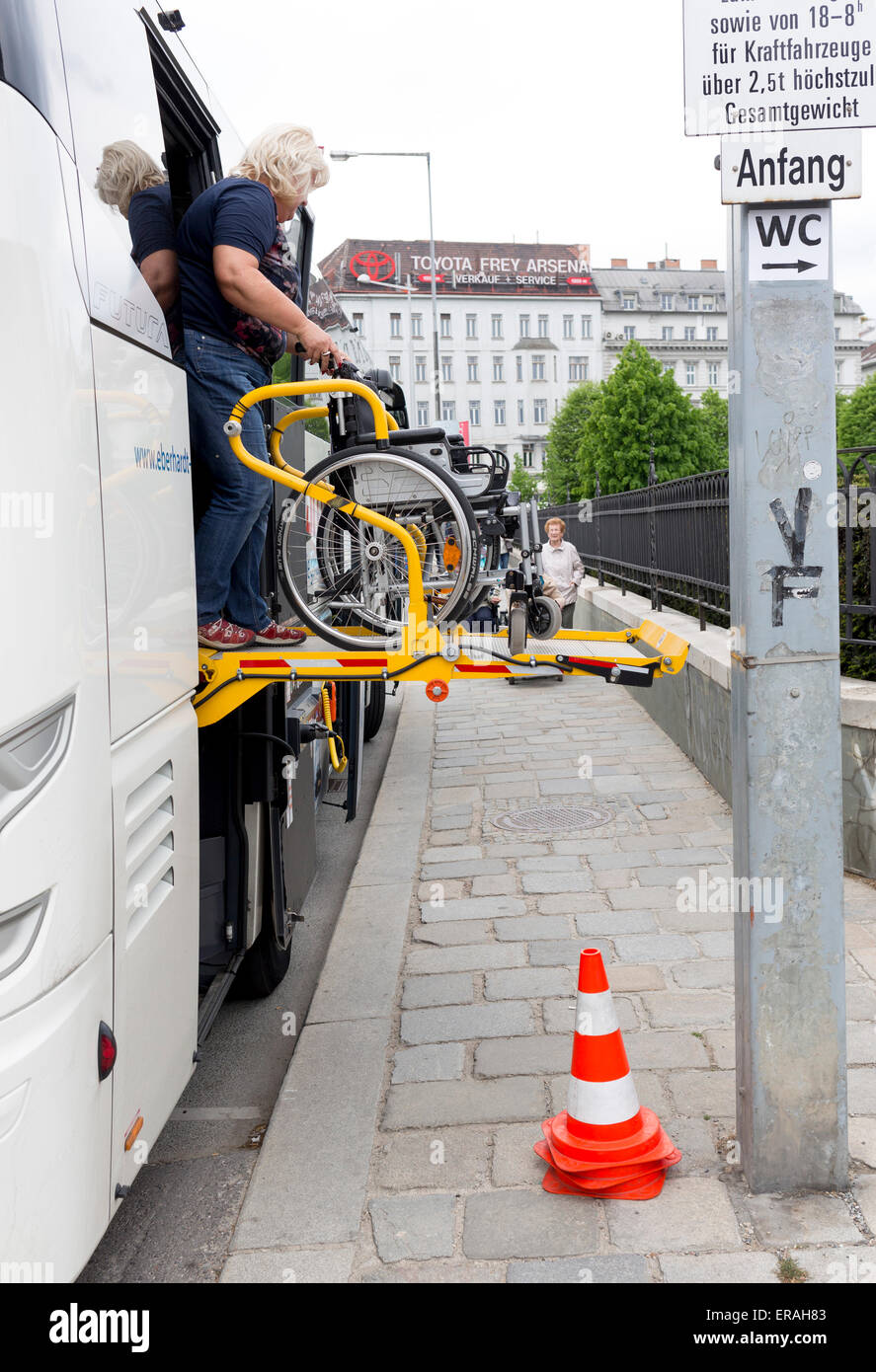 Disabled Ramp Bus High Resolution Stock Photography and Images - Alamy
