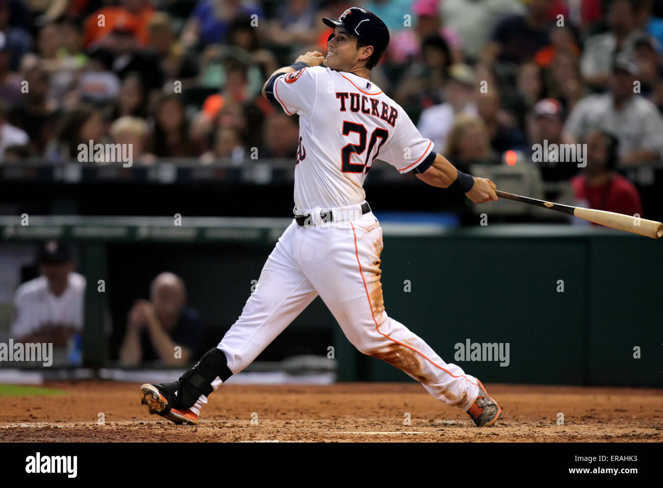 Houston, TX, USA. 30th May, 2015. Houston Astros left fielder Preston ...