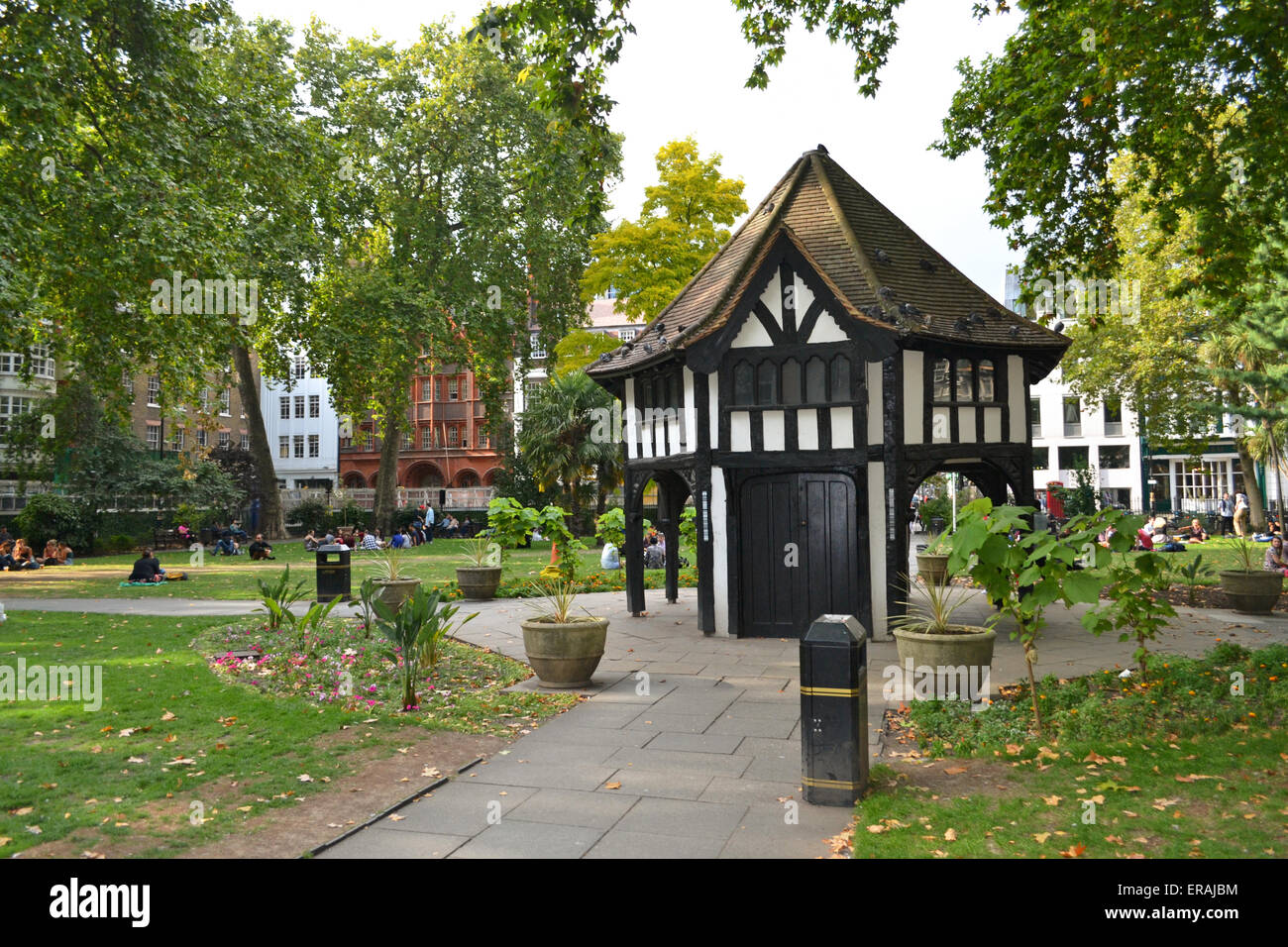 Soho Square in London Stock Photo - Alamy