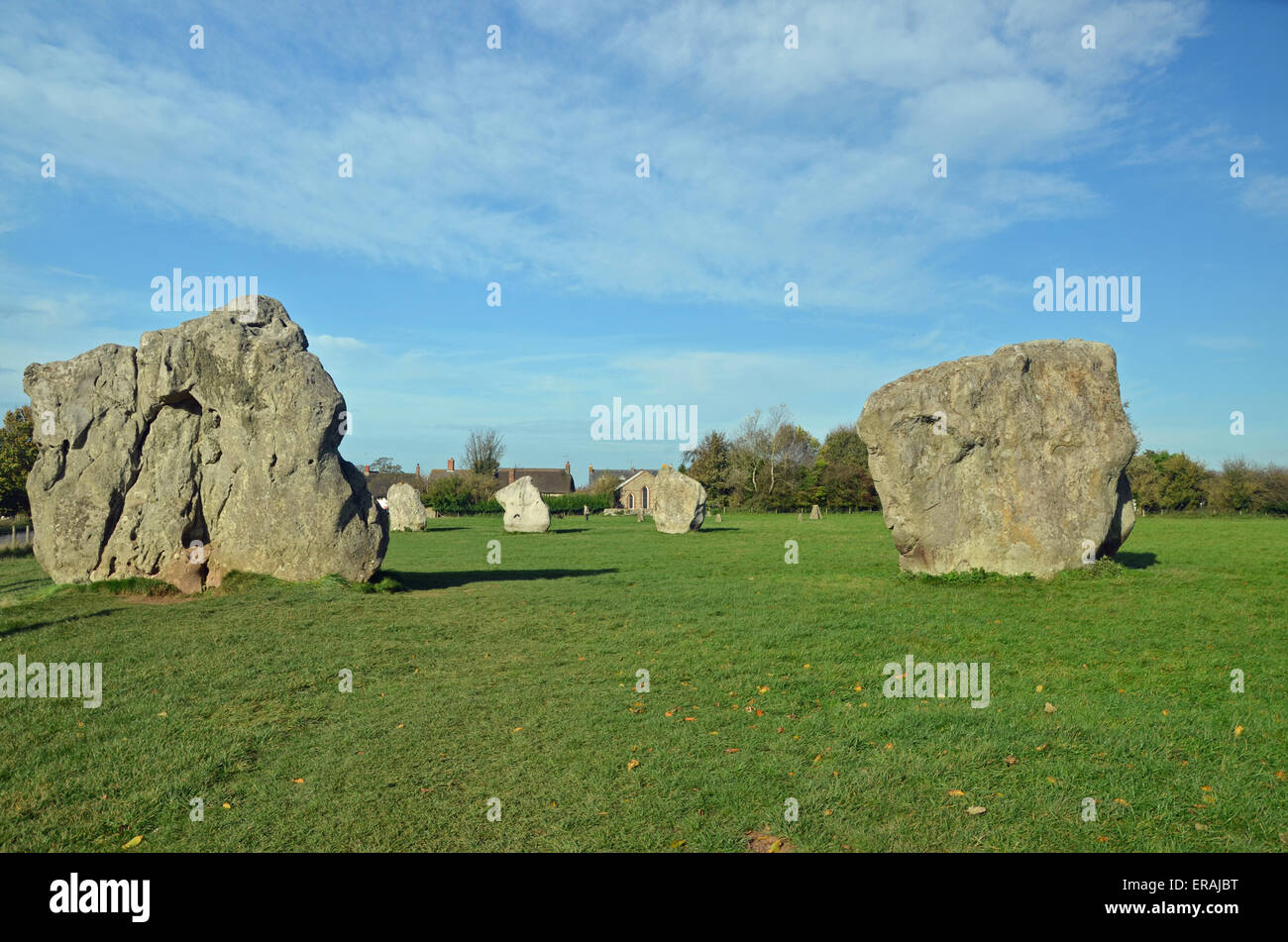 Avebury stone circle Stock Photo - Alamy