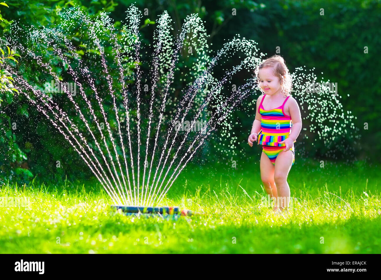 Baby running in water hi-res stock photography and images - Alamy