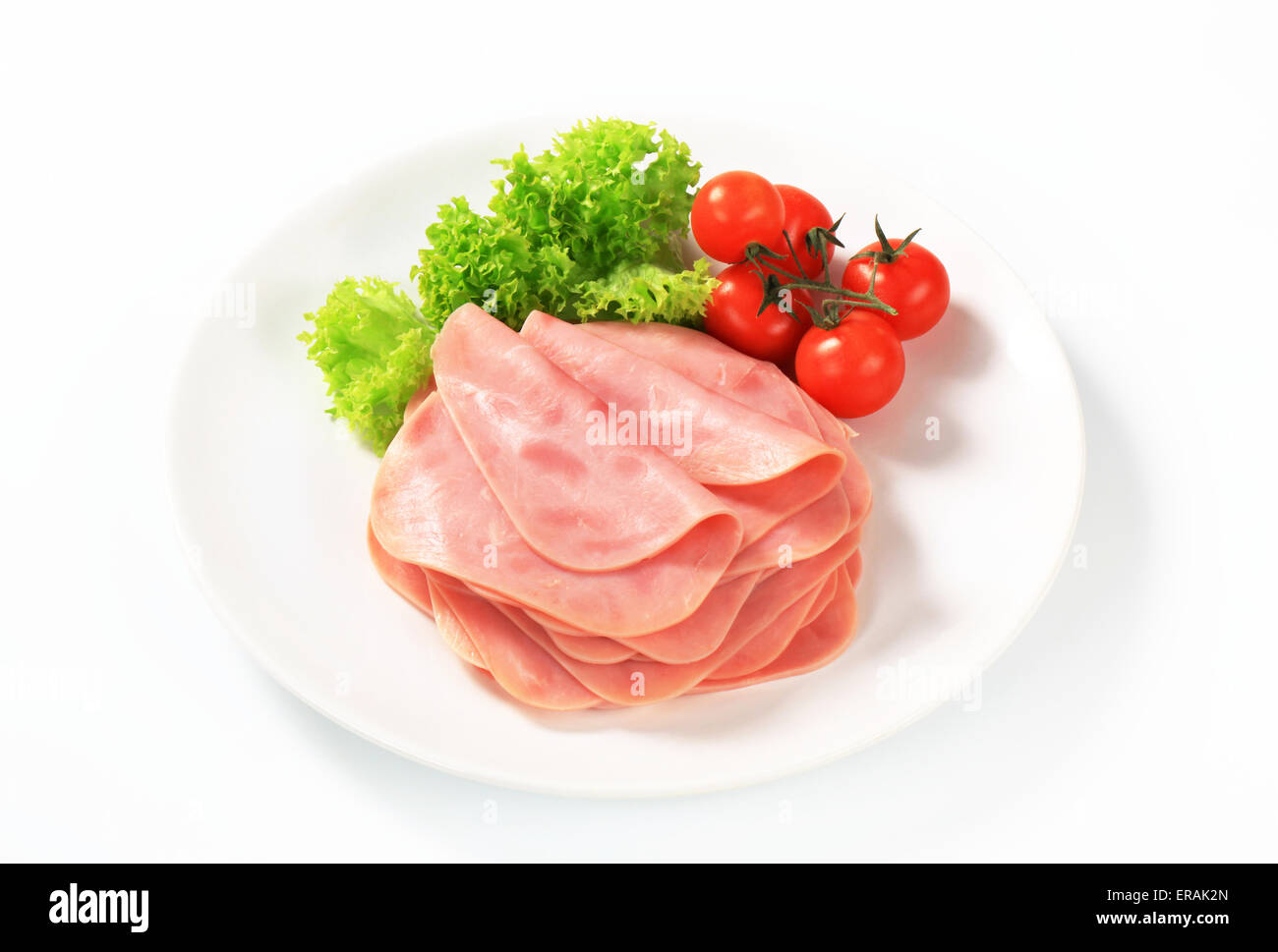 Thinly sliced ham studio hi-res stock photography and images - Alamy