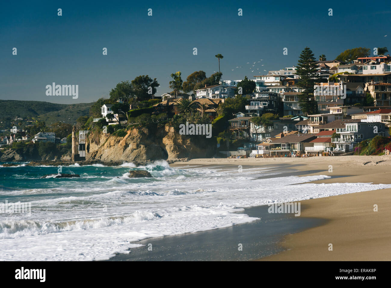 Victoria Beach, in Laguna Beach, California Stock Photo - Alamy