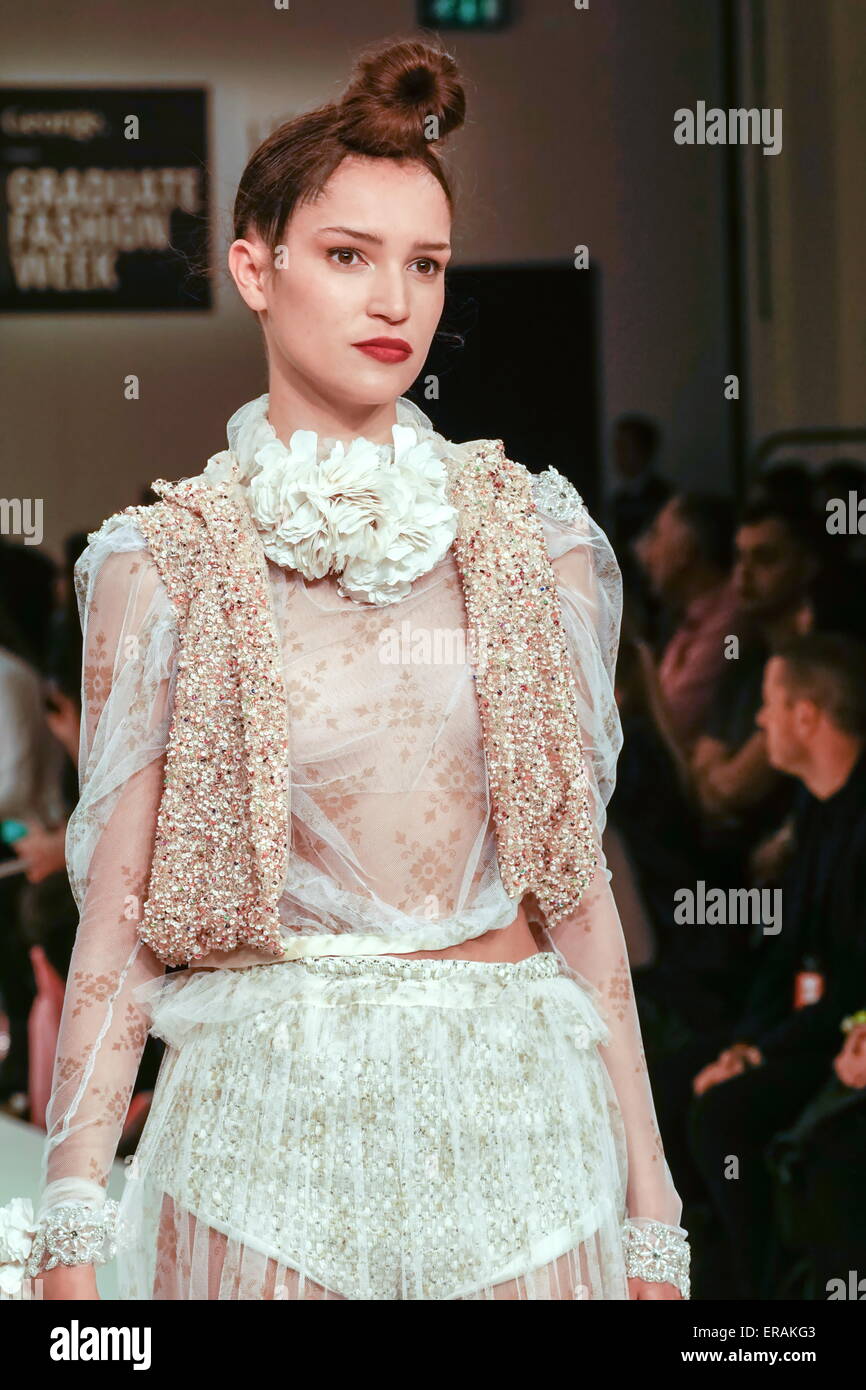 London, UK. 30th May, 2015. Norwich University of the Arts Designer ...