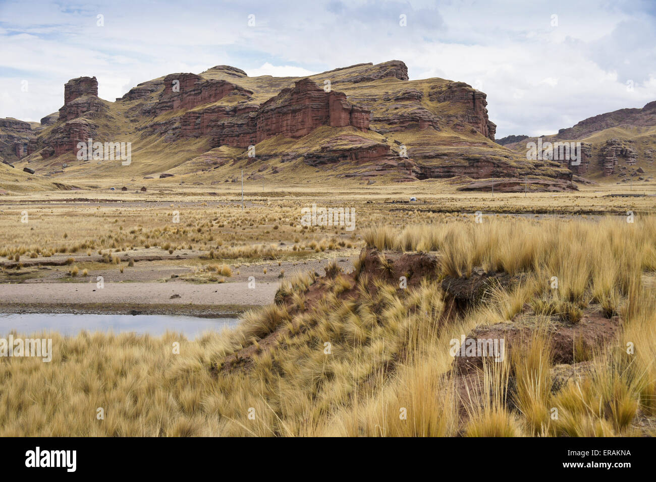 Rock formations in Tinajani Canyon (Canyon of the Devil), Peru Stock ...