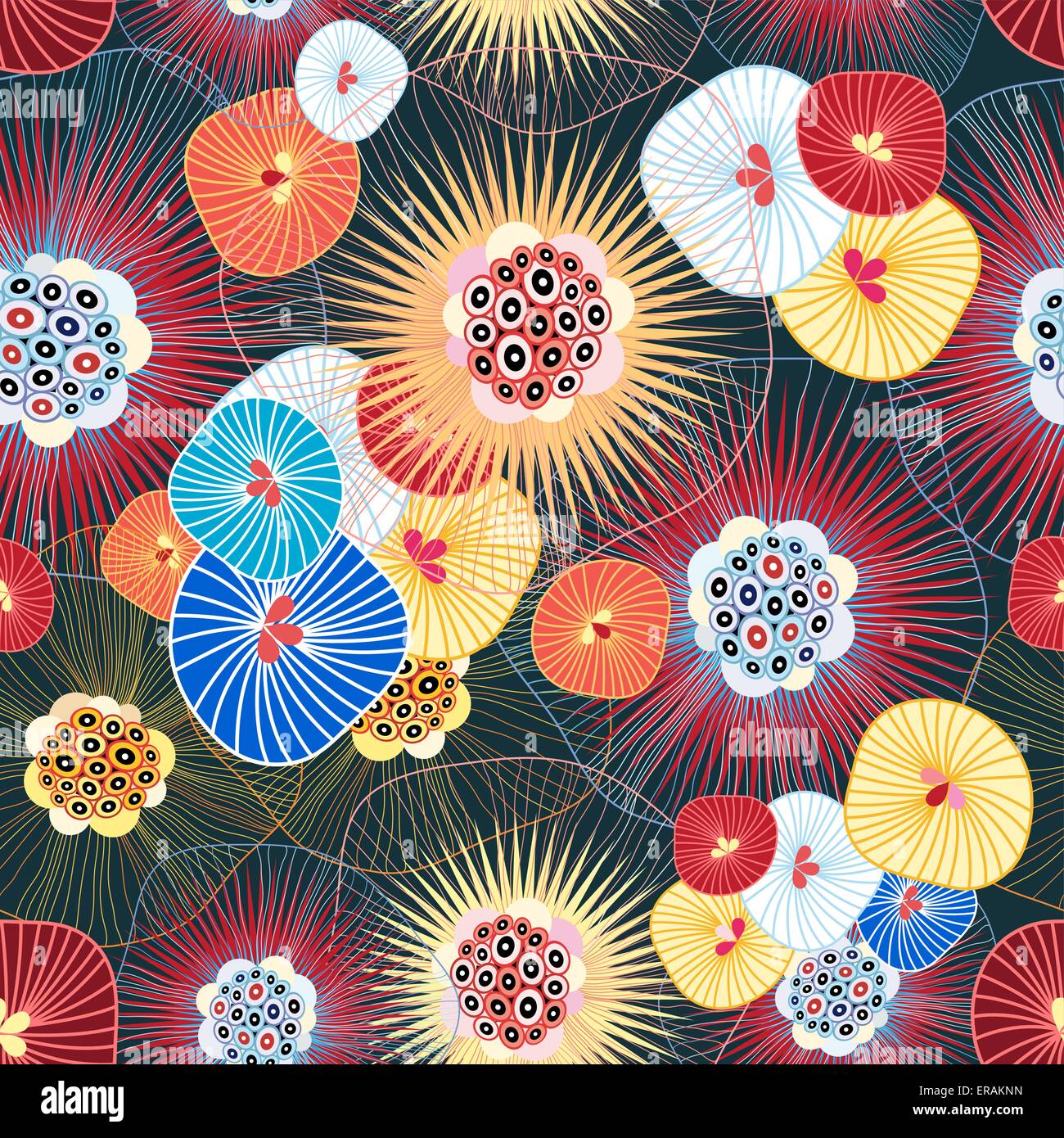 Fantastic pattern Stock Vector Images - Alamy