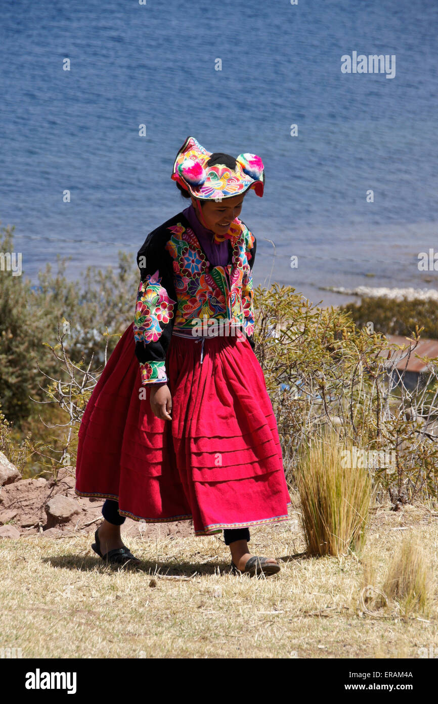 Capachica at lake titicaca hi-res stock photography and images - Alamy