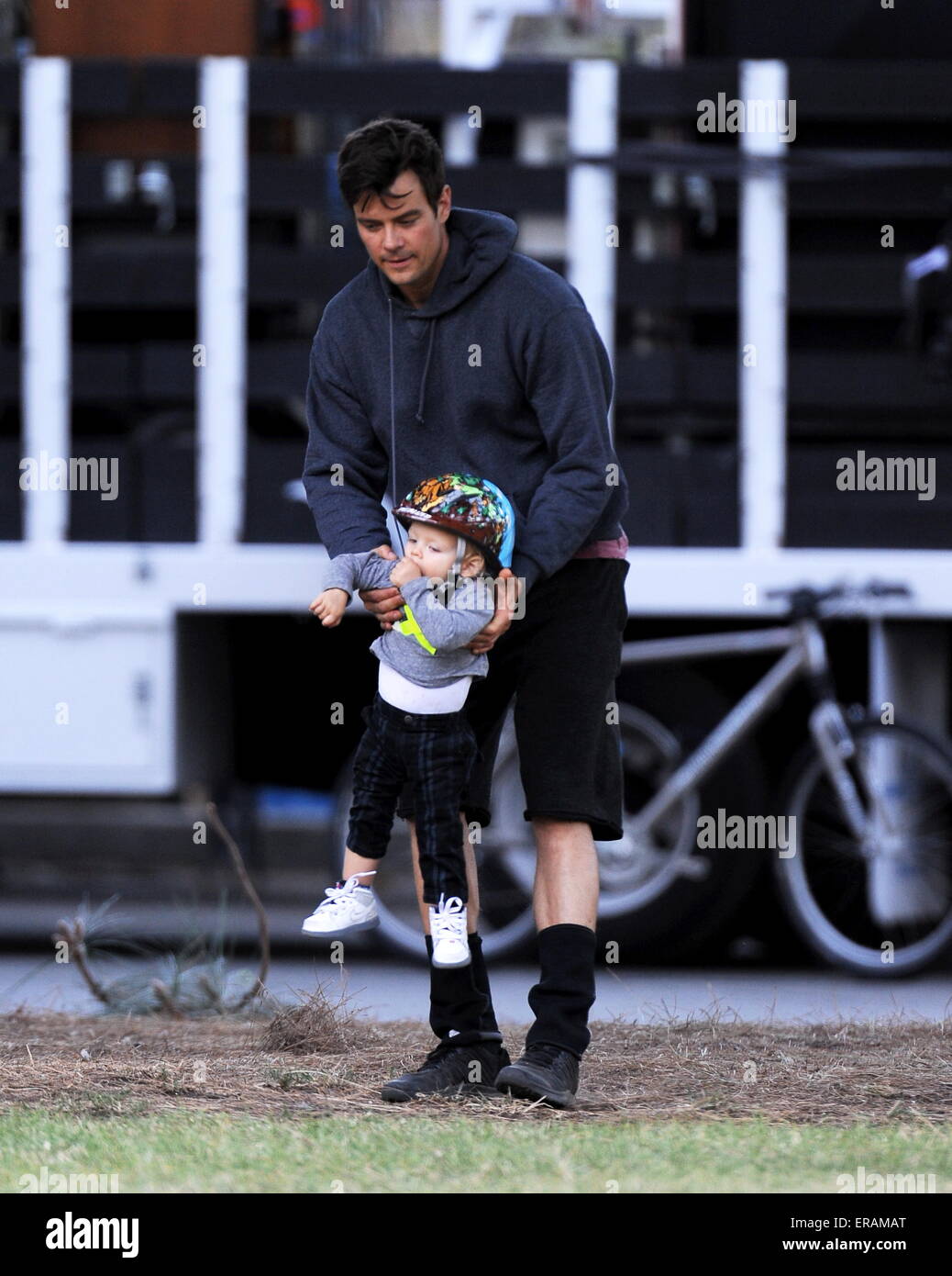 Josh Duhamel gets a surprising visit by son Axl and spent quality fun ...