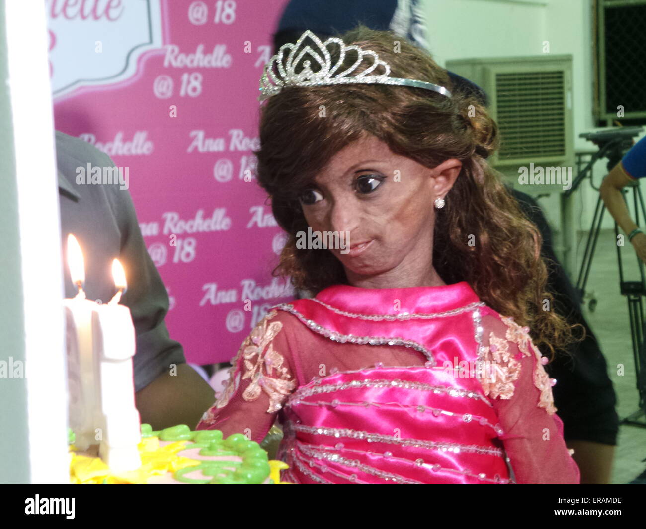 Bulacan, Philippines. 30th May, 2015. Ana Rochelle Pondare, the girl ...