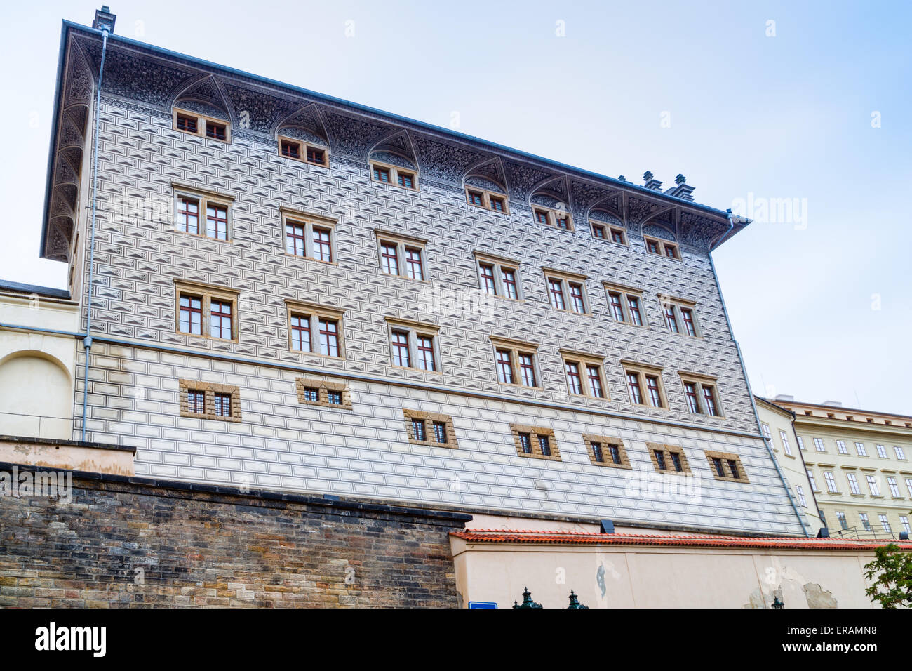 Streets and buildings of Mala Strana quarter in Prague Stock Photo - Alamy