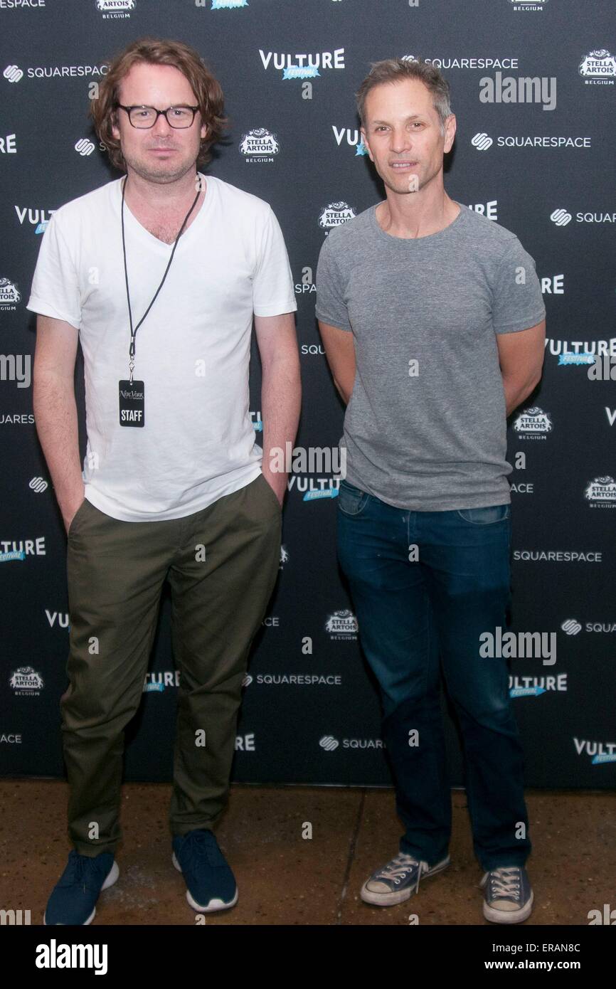 New York, NY, USA. 30th May, 2015. Ben Williams, Adam Moss in ...