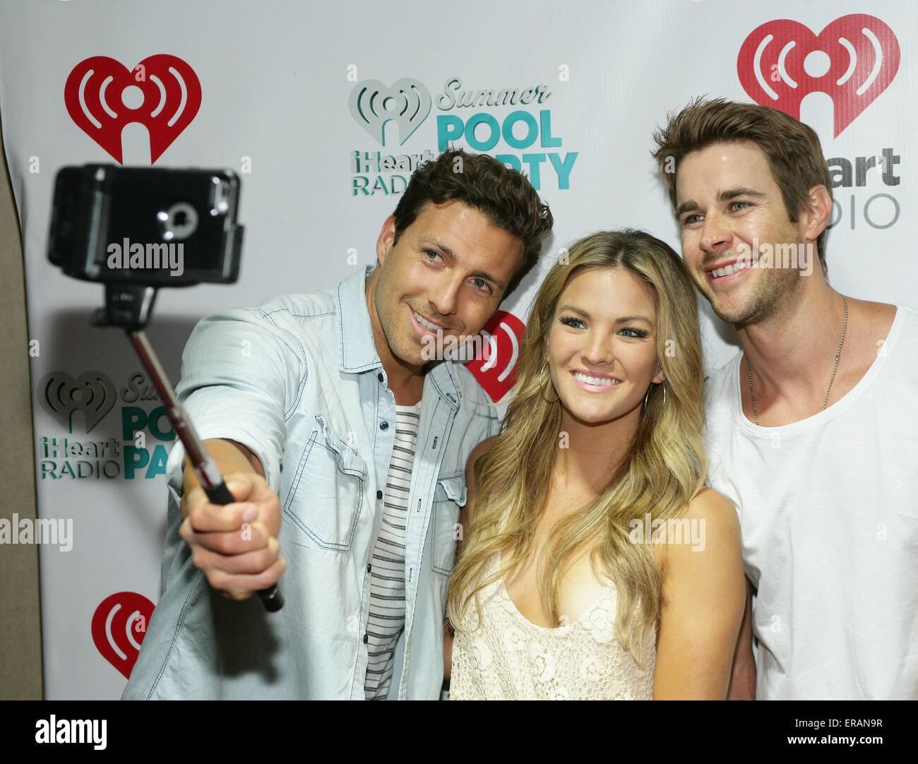 Las Vegas, NV, USA. 30th May, 2015. Zack Kalter, Becca Tilley, Robert ...
