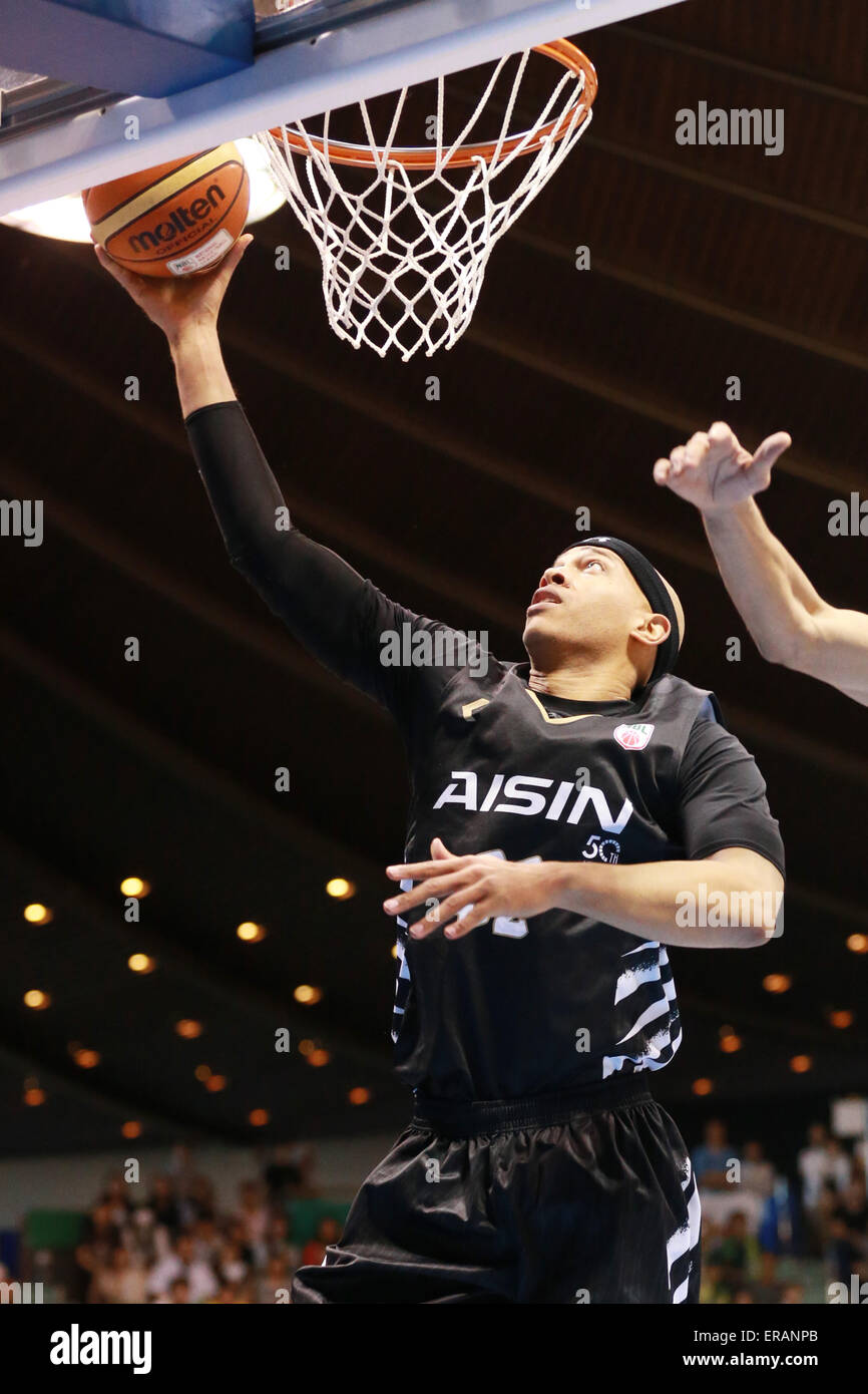 nd Yoyogi Gymnasium, Tokyo, Japan. 30th May, 2015. JR Sakuragi (AISIN ...