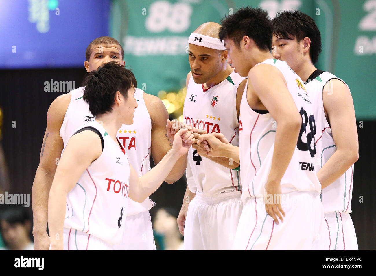 nd Yoyogi Gymnasium, Tokyo, Japan. 30th May, 2015. TOYOTA ALVARK TOKYO ...