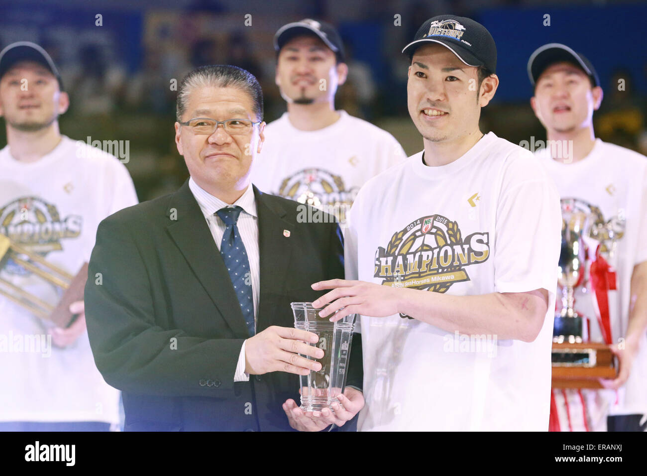 nd Yoyogi Gymnasium, Tokyo, Japan. 30th May, 2015. Kosuke Kanamaru ...