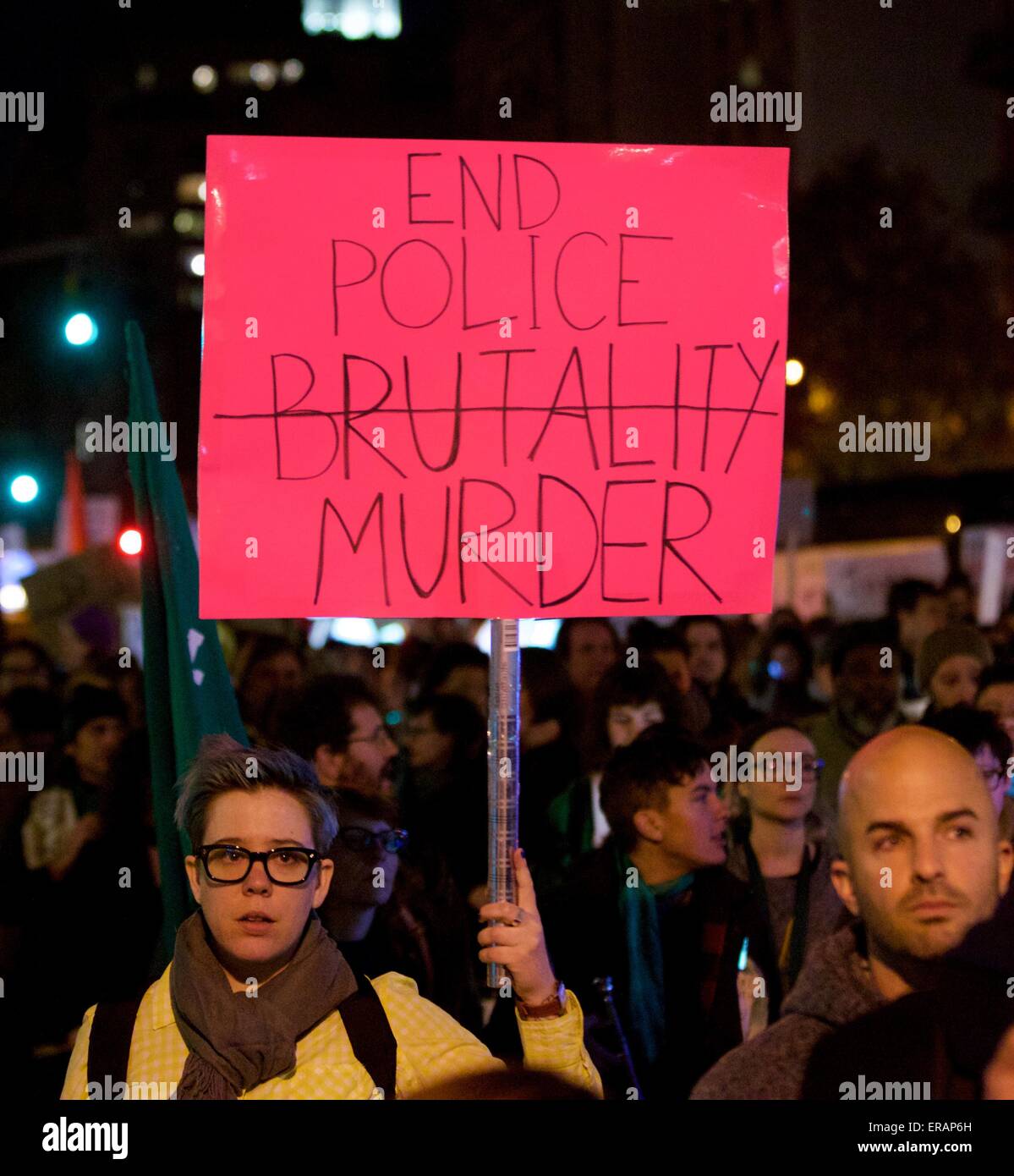 NYC protesters rage against Ferguson decision in New York City ...