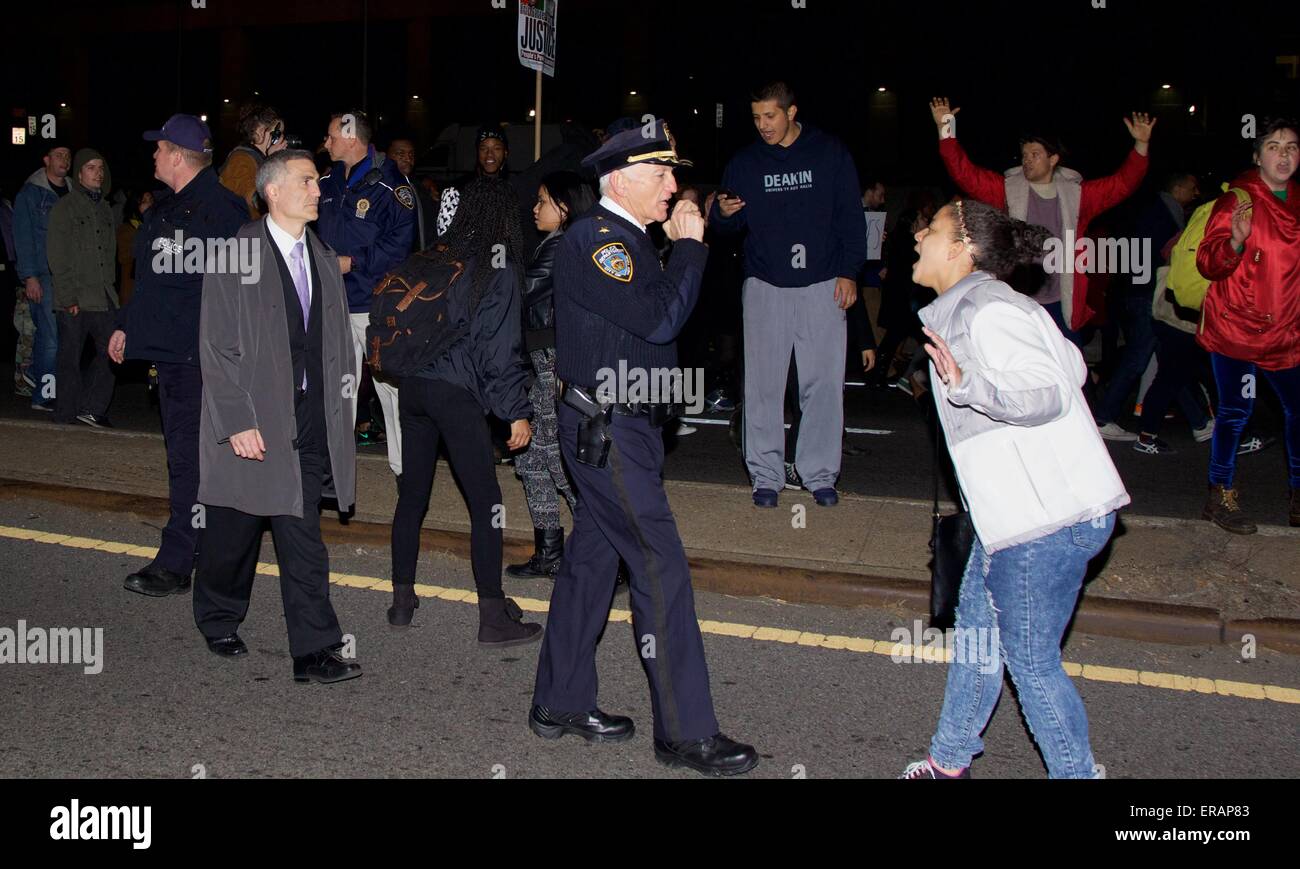 NYC protesters rage against Ferguson decision in New York City ...