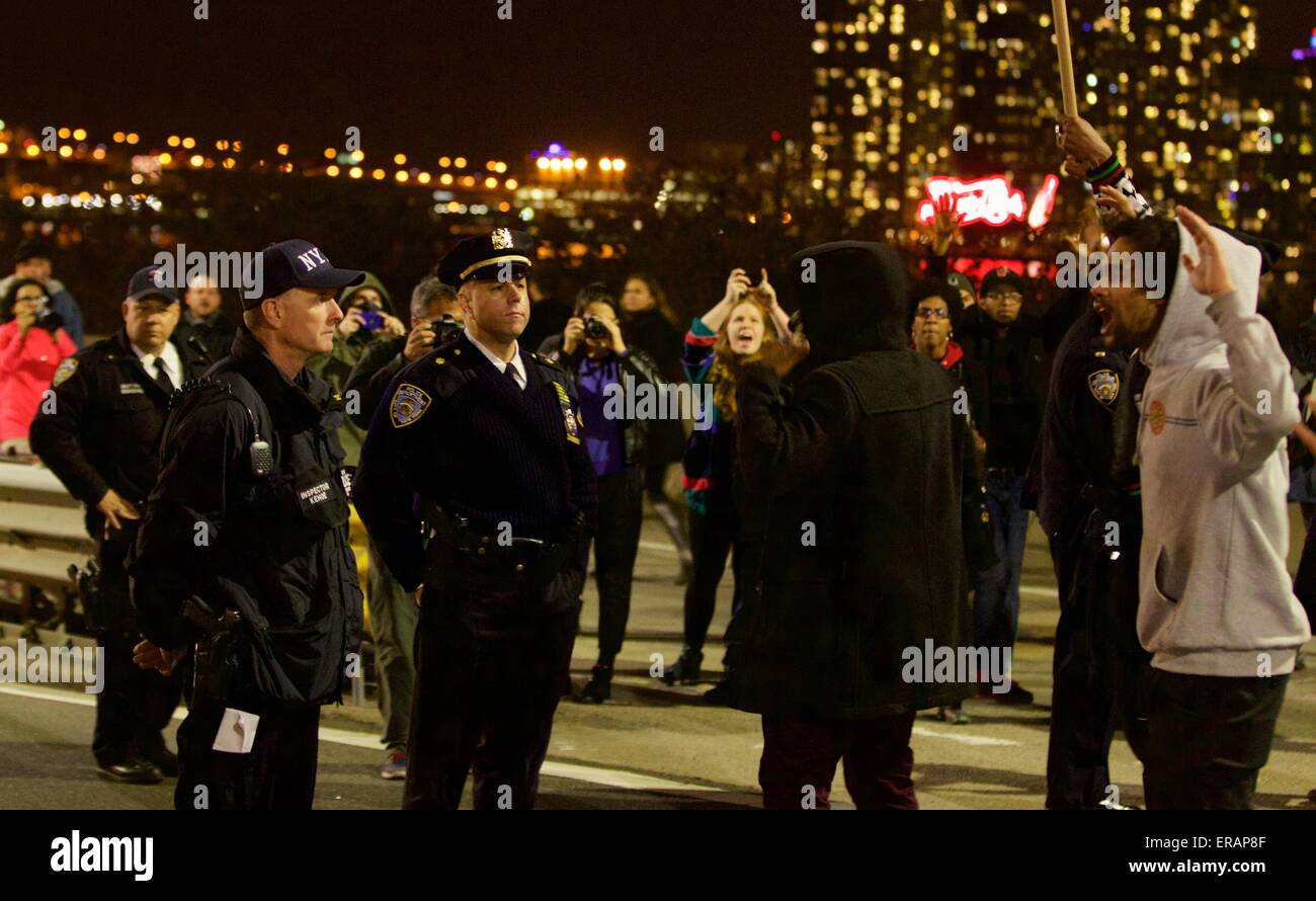 NYC protesters rage against Ferguson decision in New York City ...